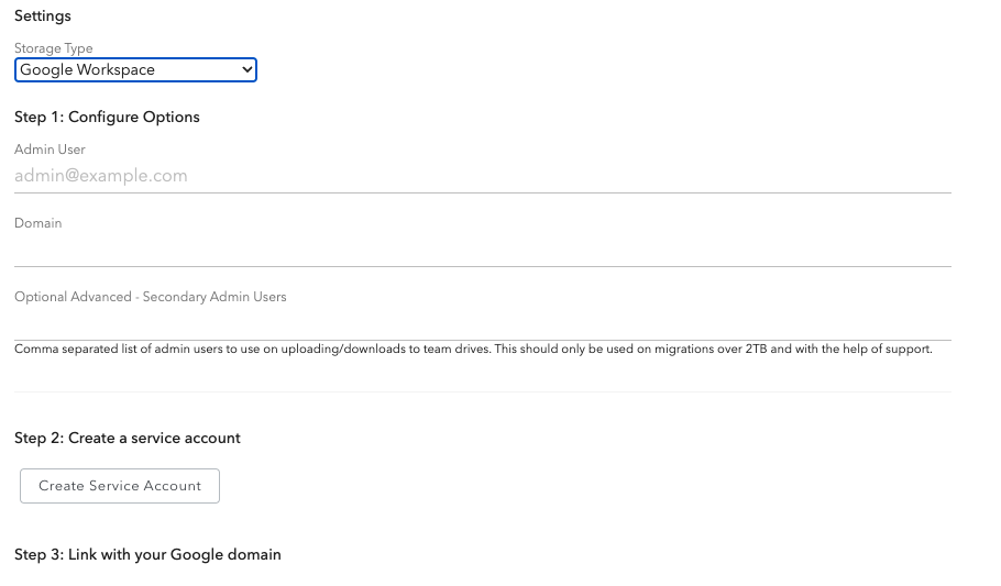 Google Migrations in Movebot | Movebot - Data Agility and Insights